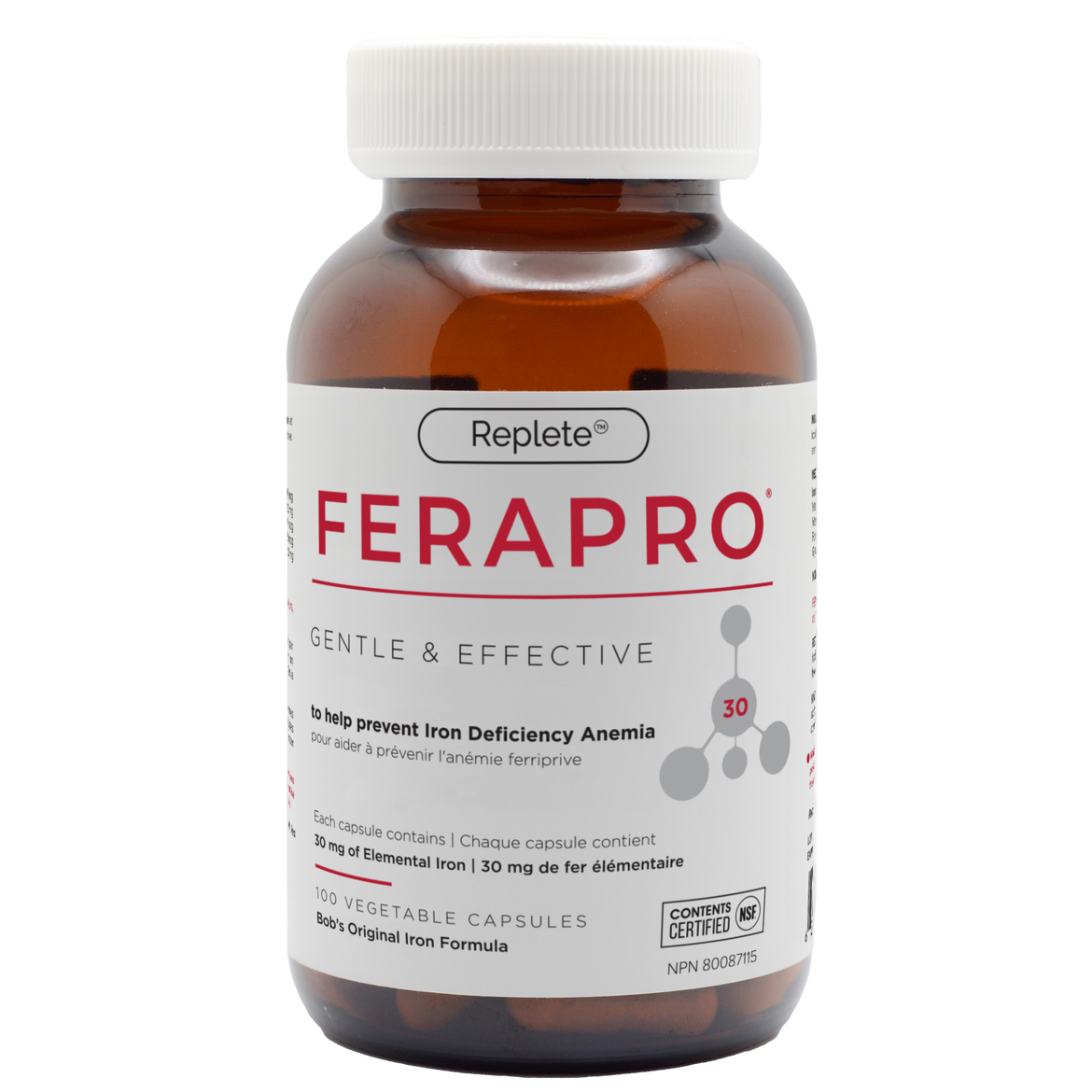 FERAPRO® Iron Supplements | Gentle Even for Sensitive Stomachs – Replete Labs